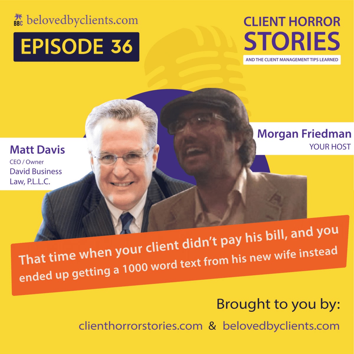 That time when your client didn’t pay his bill, and you ended up ...